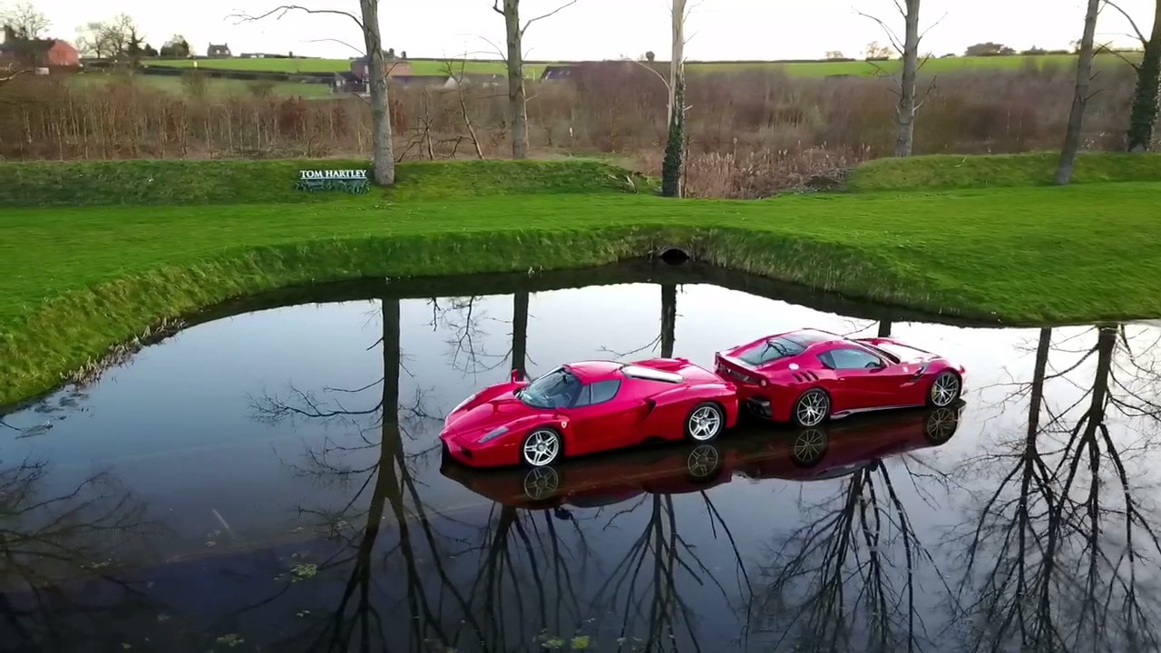 Ferrari Enzo & Ferrari F12 TDF back to back - YouTube
