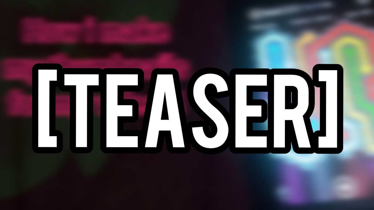 How i make my thumbnails for my videos! [TEASER] - YouTube