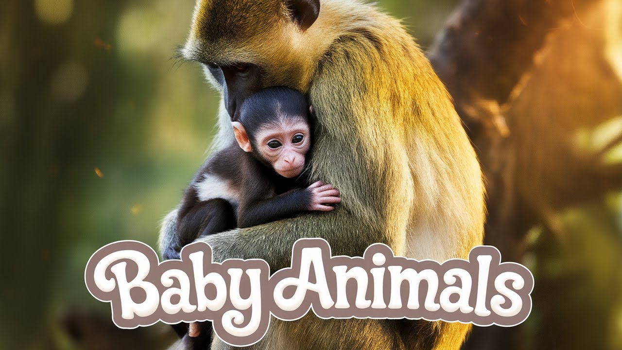 Watch Baby Animals While Listening to Soothing 432 Hz - YouTube