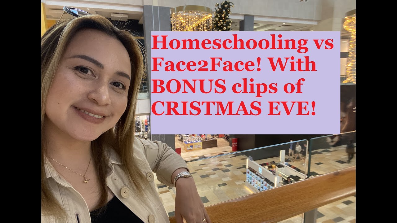 Homeschooling vs Face to face Learning! With bonus clips from Christmas ...