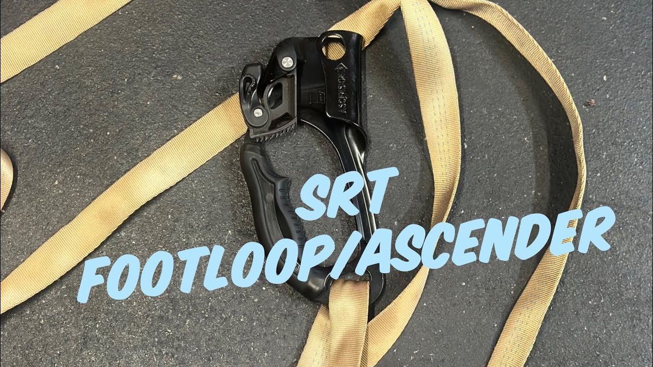 Making a Compact Footloop For SRT Hand Ascender - YouTube