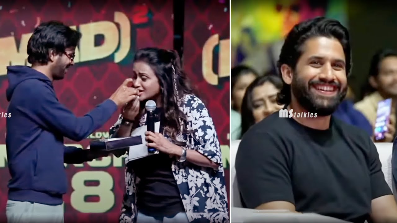 Director Anudeep KV Speech @ MAD Square Pre Release Event | MS Talkies ...