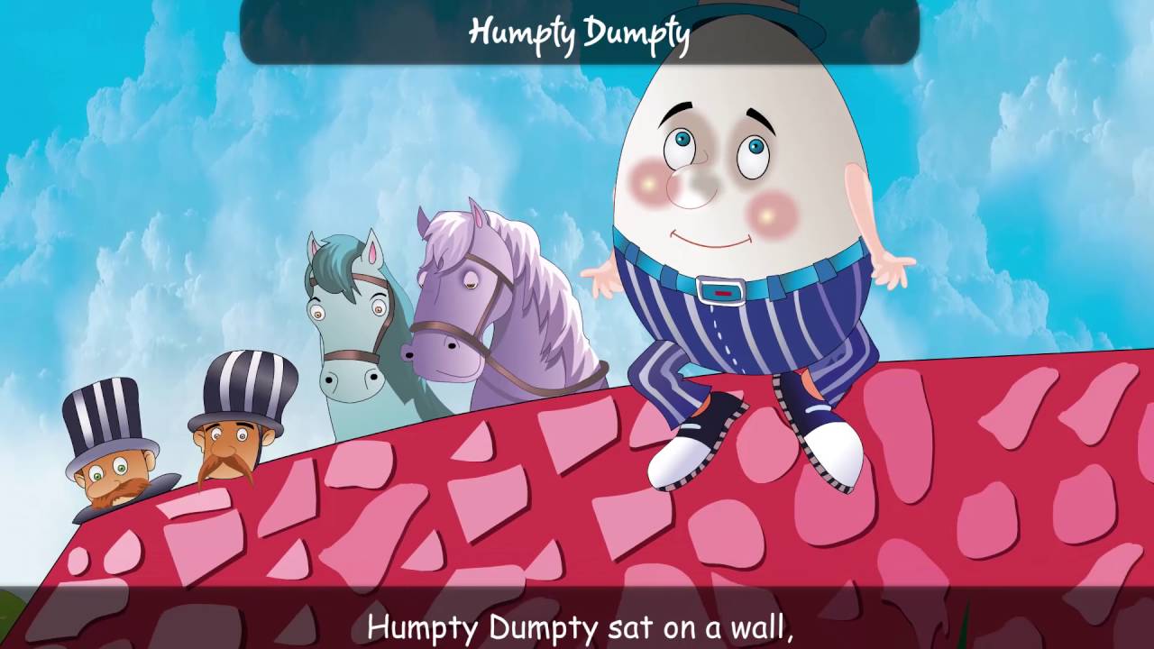 Humpty Dumpty || Nursery Rhyme || English || - YouTube