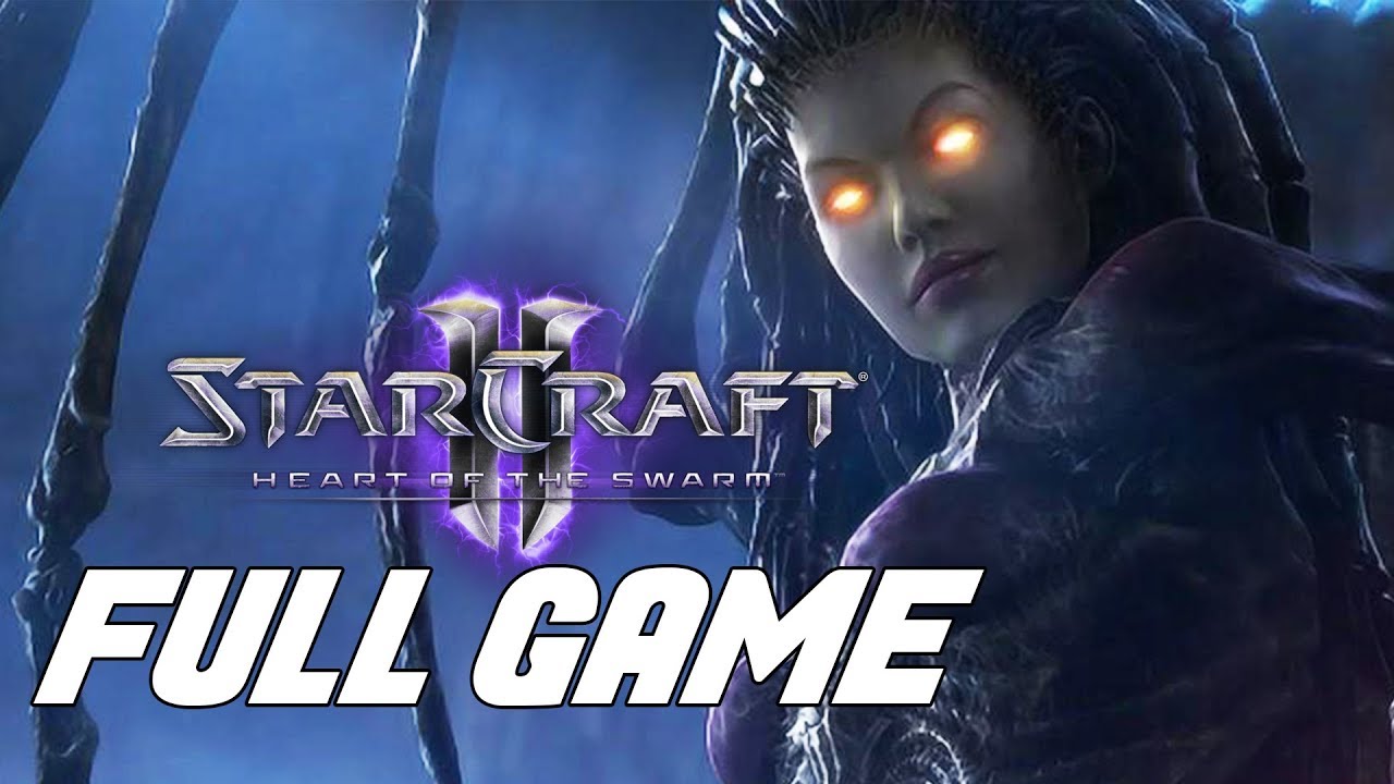 Starcraft II: Heart of the Swarm PC FULL GAME Longplay Gameplay ...