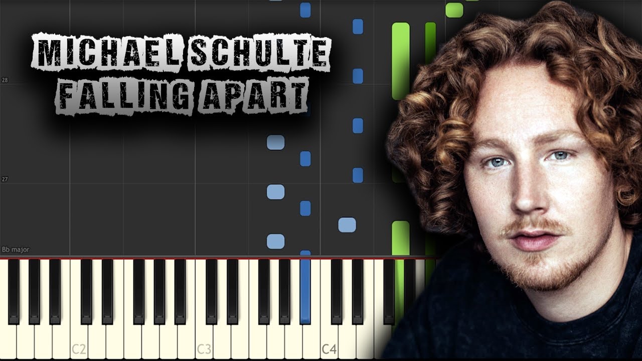 Michael Schulte - Falling Apart - [Piano Tutorial] (Synthesia ...