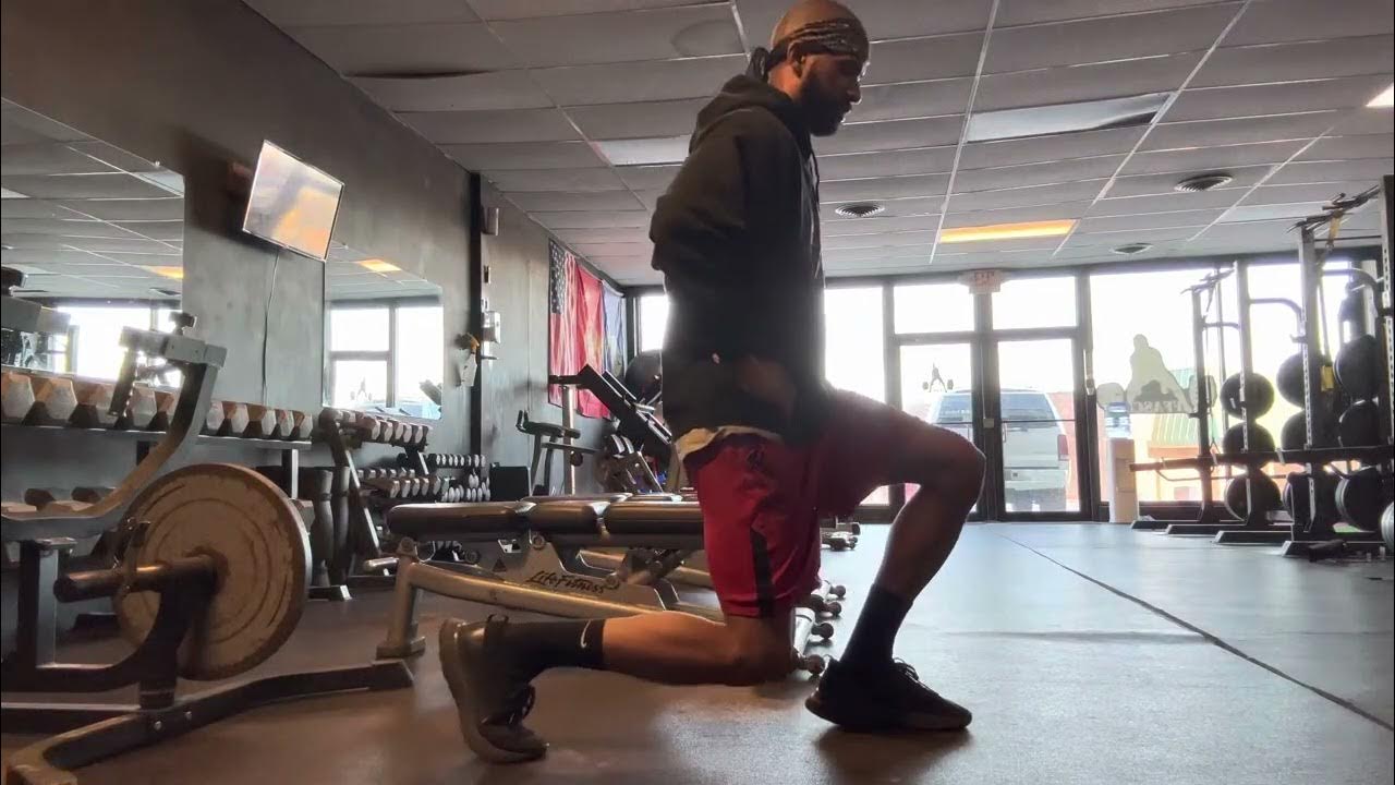 ECCENTRIC SPLIT SQUAT - YouTube