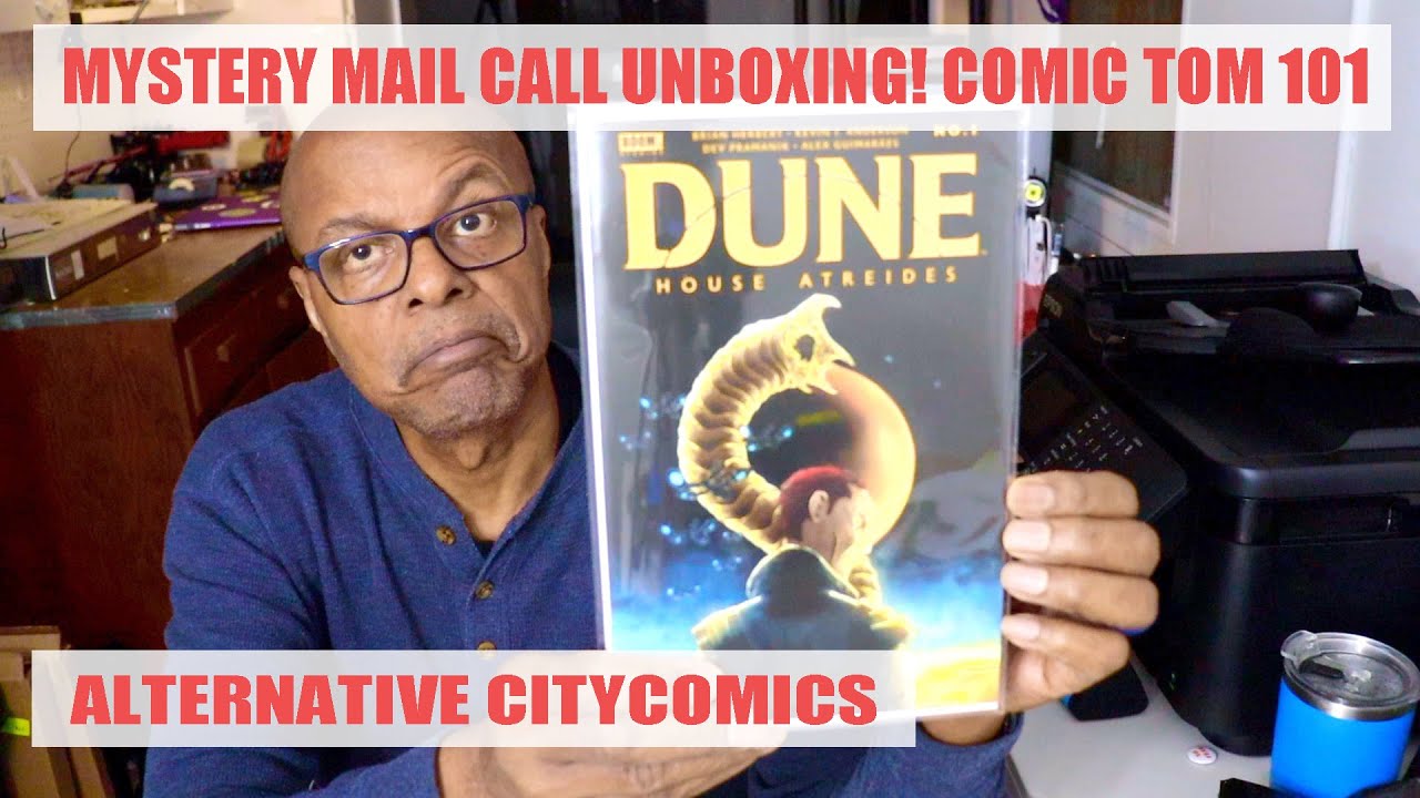 Mystery Mail Call Unboxing! | Comic Tom 101 October Mystery Box - YouTube