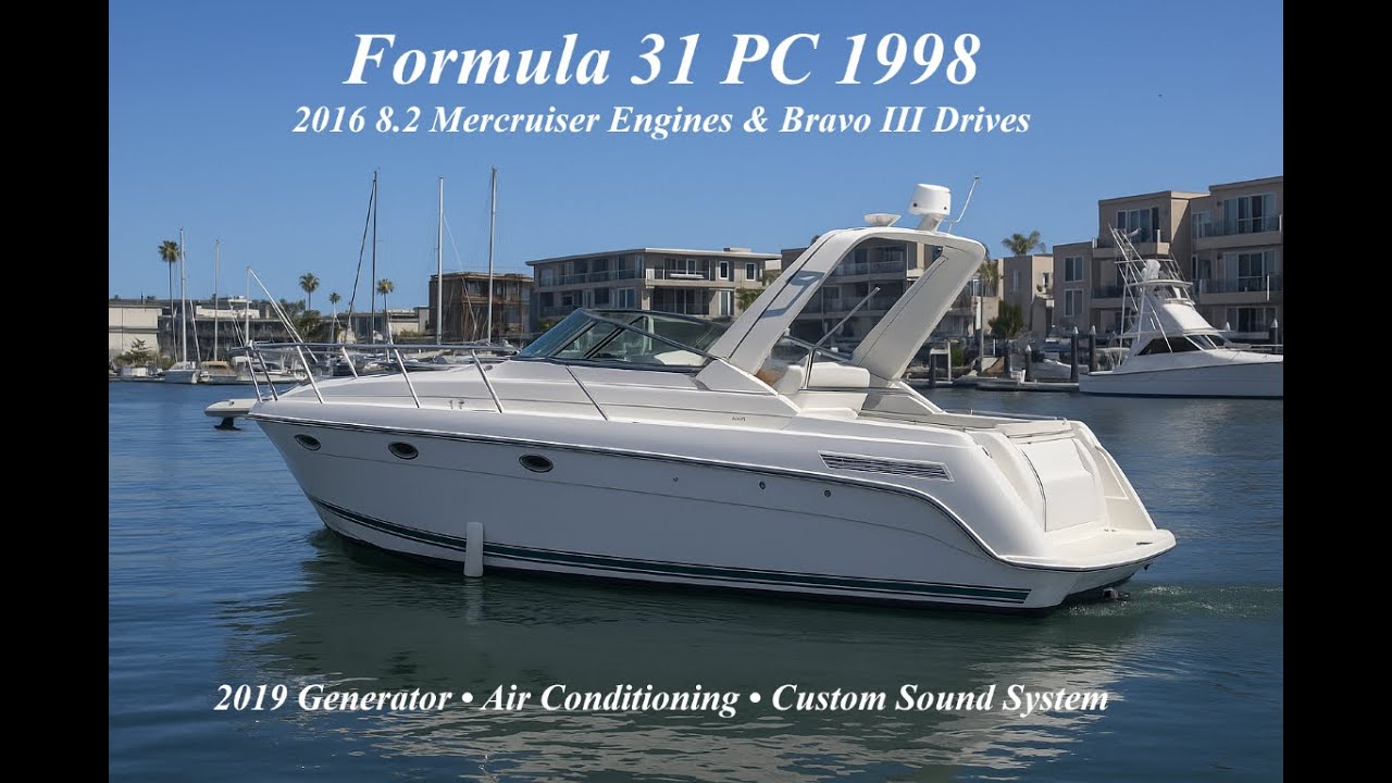 1998 Formula 31 PC Walkthrough – Your Dream Boat Awaits! - YouTube