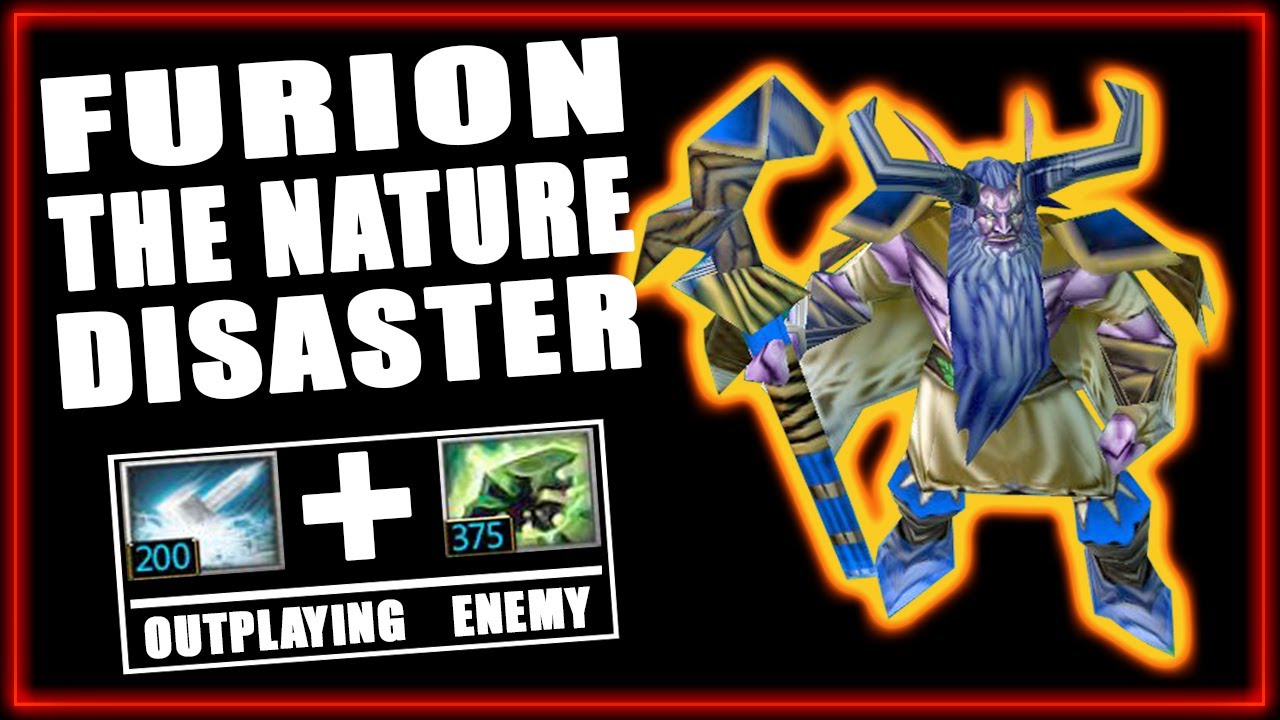 HOW TO MAKE FURION AS A NATURE DISASTER DOTA 1 - YouTube