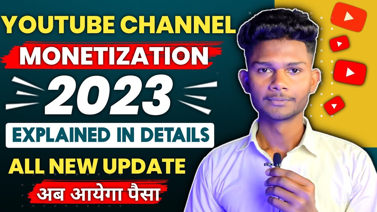 How to MONETIZE YOUTUBE CHANNEL 2023 | YOUTUBE channel MONETIZE KAISE ...