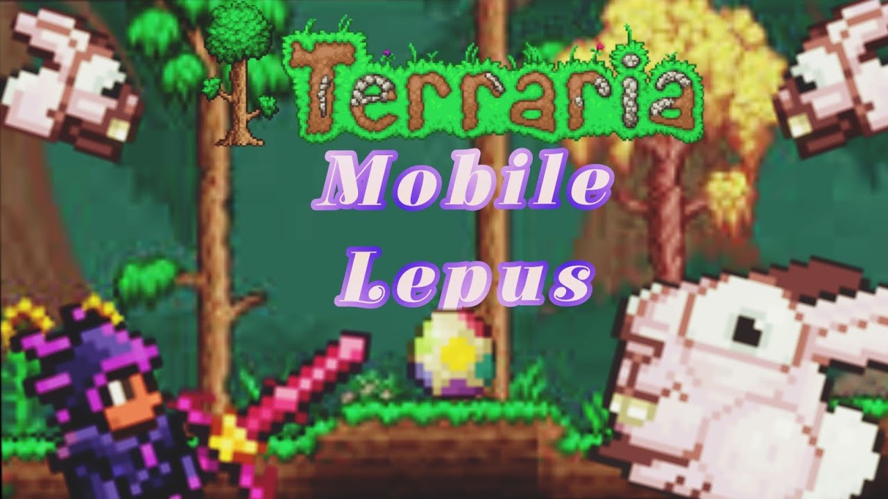 Terraria Mobile 1.2.12 - Classic Mod Lepus - YouTube