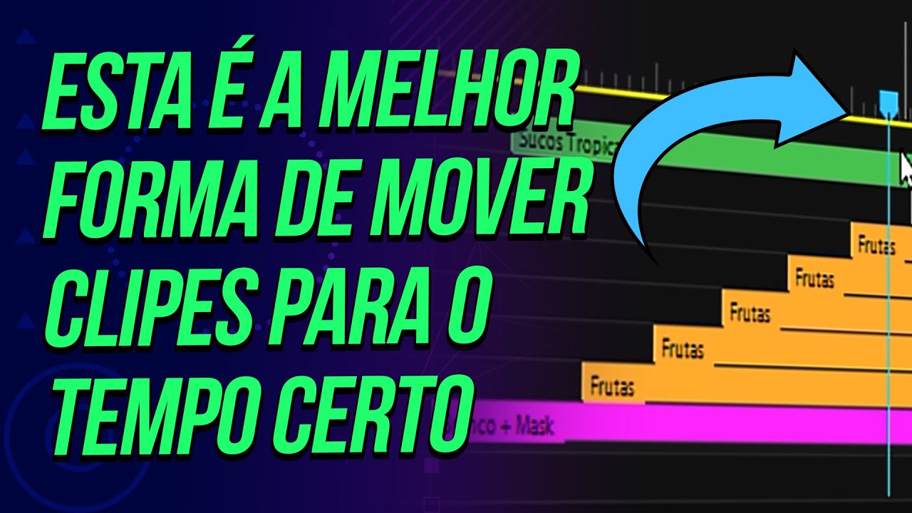 A Melhor Maneira de Mover Clipes de Vídeo para o Tempo Certo na ...