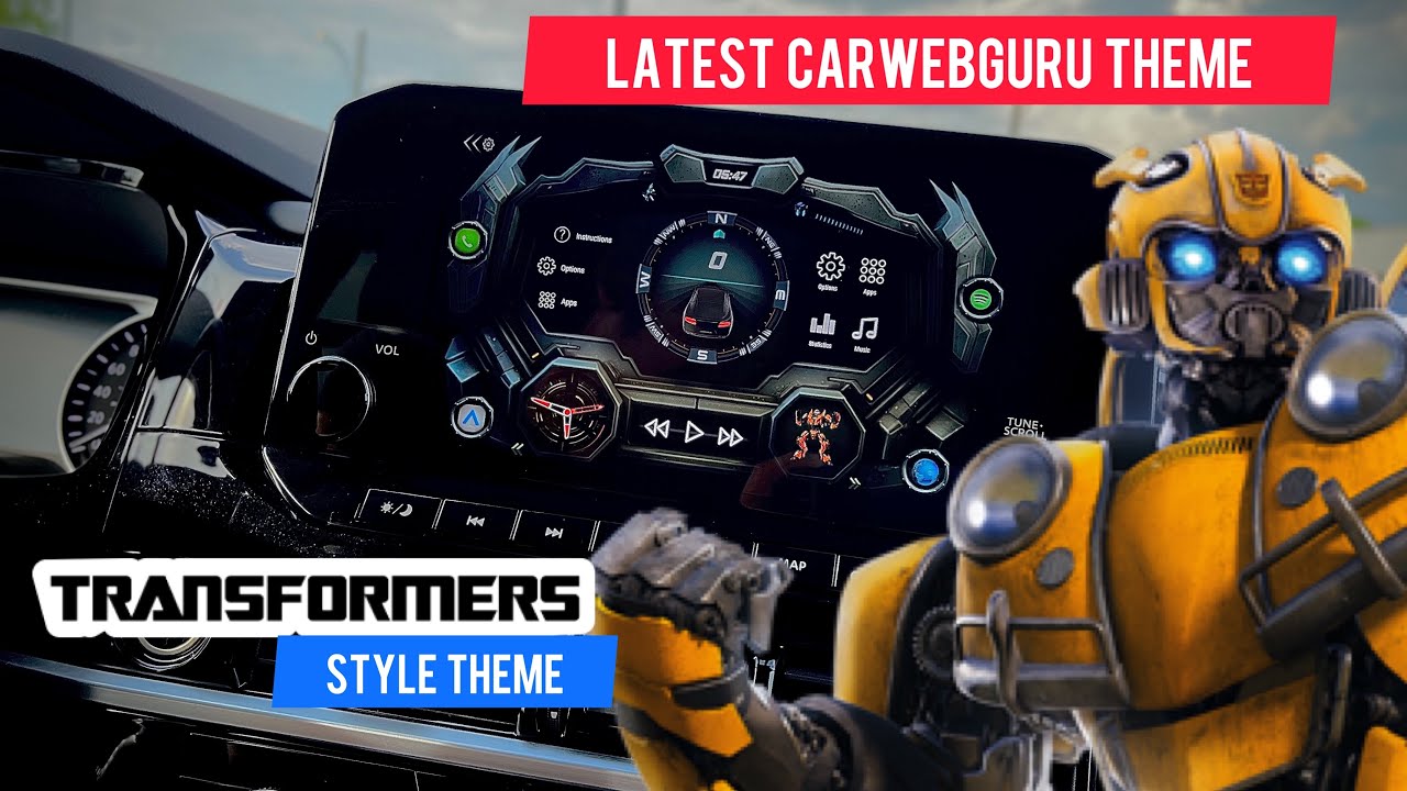 NEW Carwebguru Transformers Style Theme | Watch to find out how to get ...
