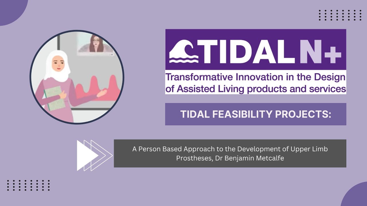 A Person Based Approach to the Development of Upper Limb Prostheses, Dr ...
