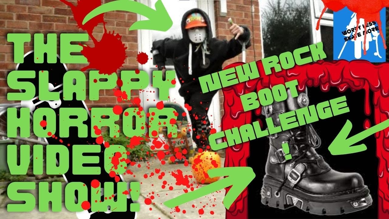 The Slappy Horror VIDEO Show! ft. New Rock boot challenge! Amputee ...