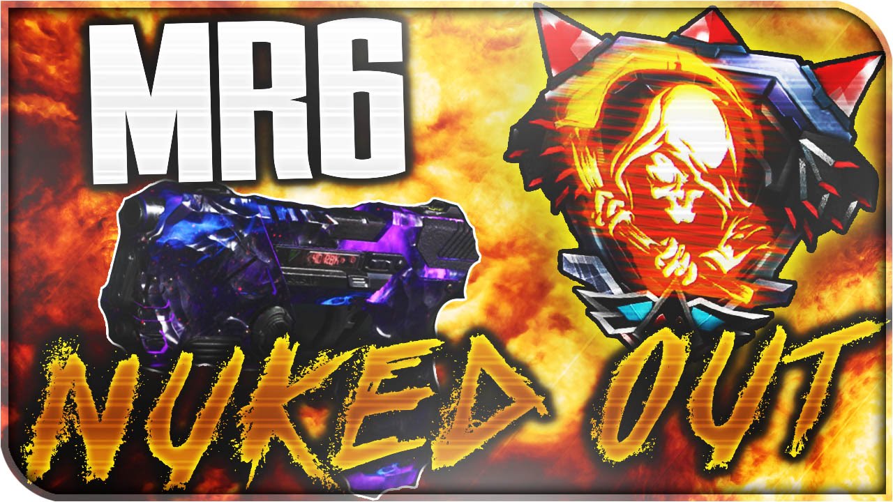 BO3: "DARK MATTER" MR6 PISTOL "NUKED OUT"! Nuclear Medal Black Ops 3 ...