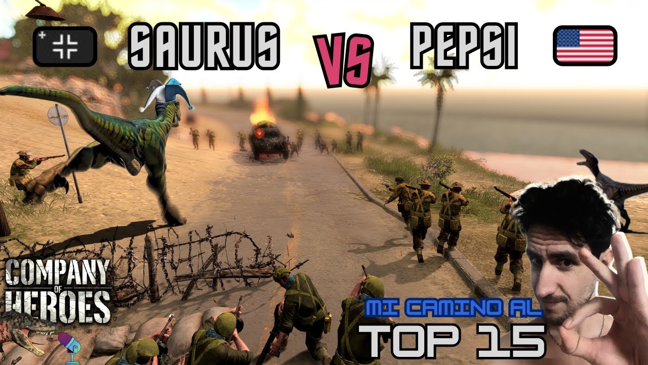COH 1 | Mi camino al top 15 (Saurus vs Pepsi) - YouTube