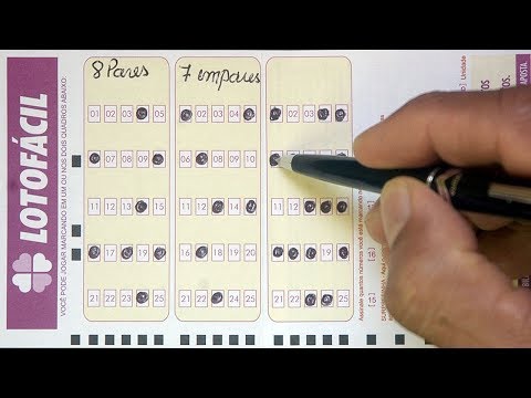 PARES E IMPARES NA LOTOFÁCIL, COMO COMBINAR
