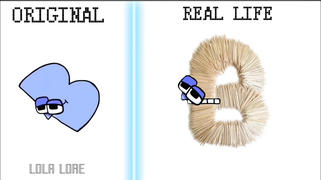 REAL LIFE VS ORIGINAL | Alphabet Lore in Real Life - YouTube