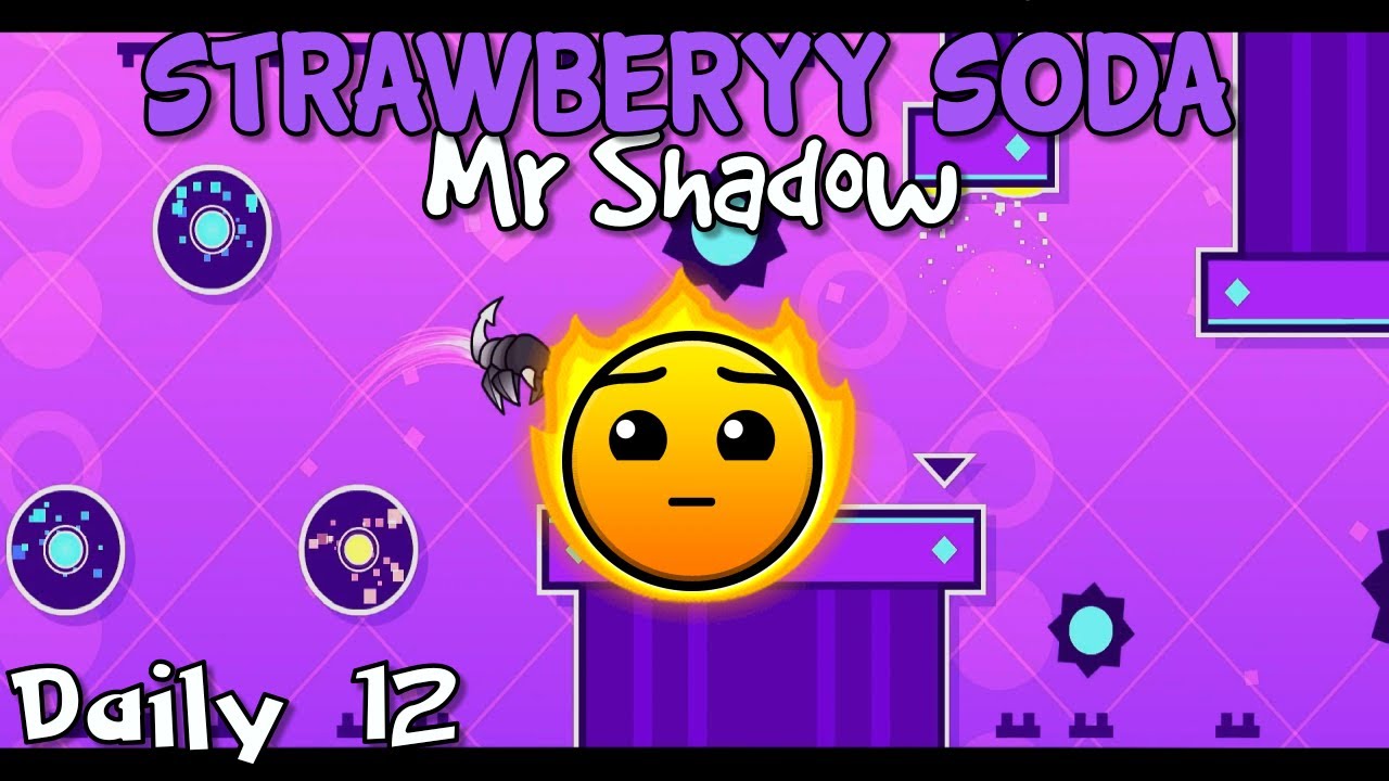 "Strawberyy Soda" 100% Daily #12 - Geometry Dash 2.2 - YouTube