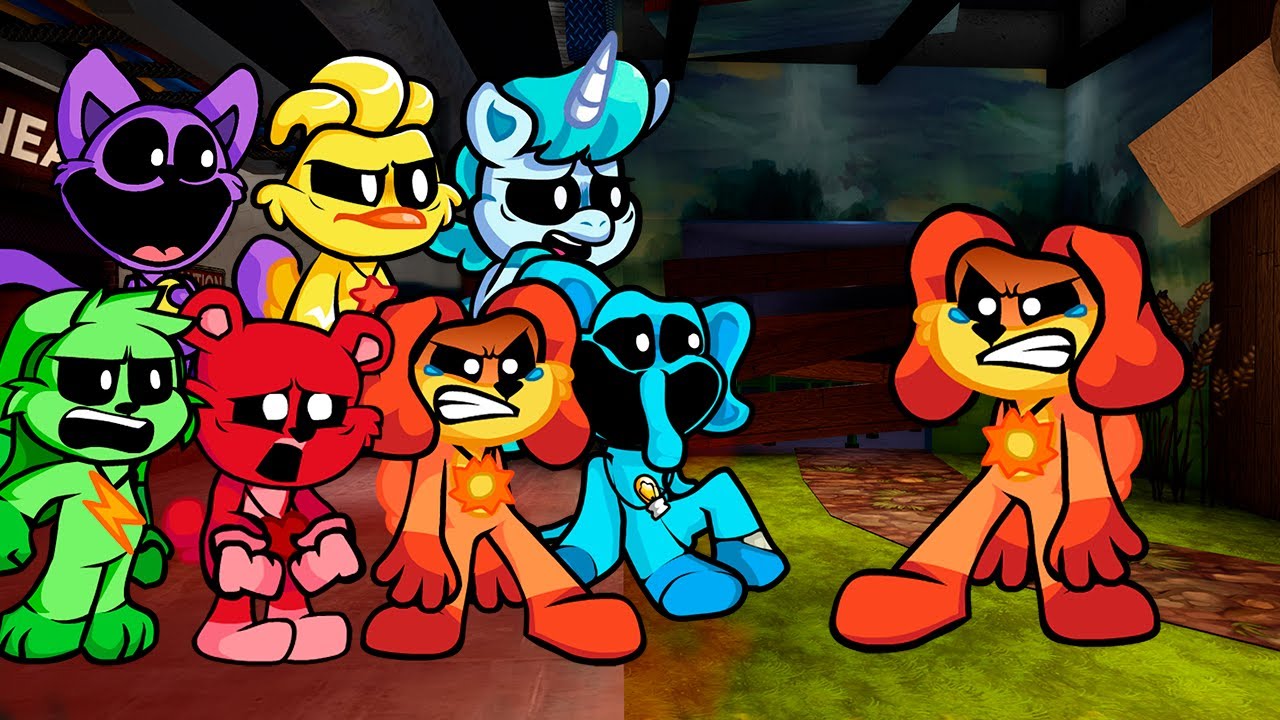 DogDay Vs Smiling Critters, Poppy Playtime Chapter 3 Friday Night ...