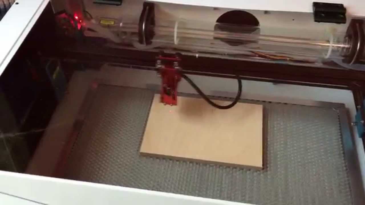 Full Spectrum H-Series Laser/Engraver In Action | Make Something - YouTube