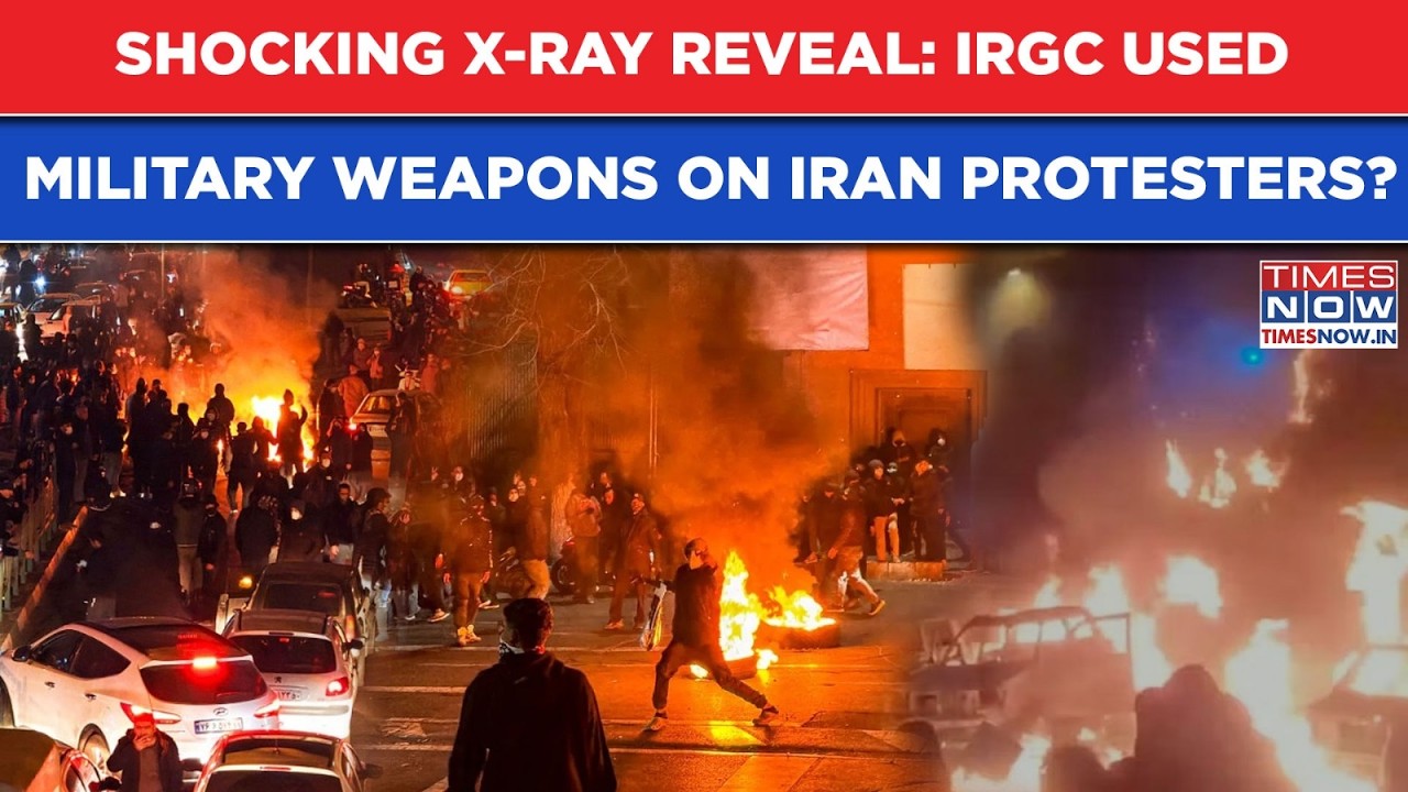 Iran: X-Rays Show IRGC Used Military Weapons To Target Protesters ...