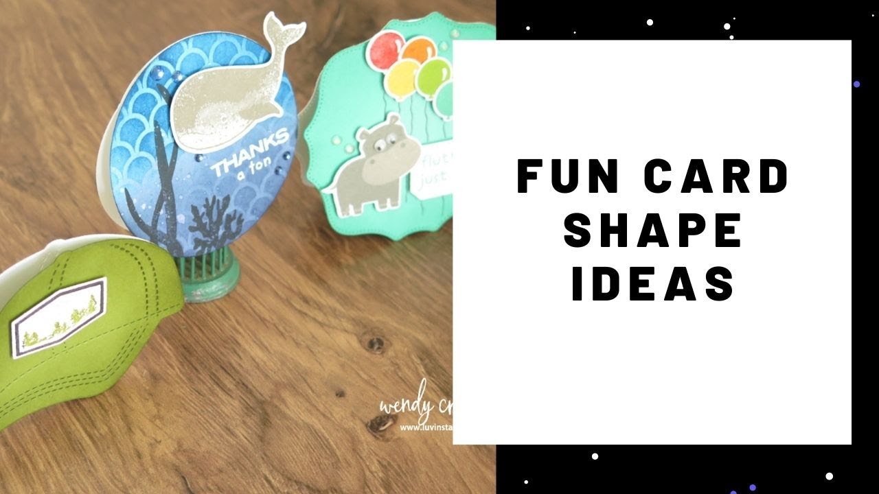 Super Fun Card Shape Ideas & Saturday Storytime - YouTube