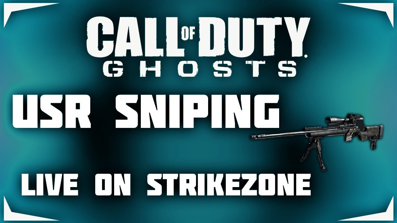 CoD Ghosts: Live USR Sniping (Call of Duty: Ghost Multiplayer) - YouTube