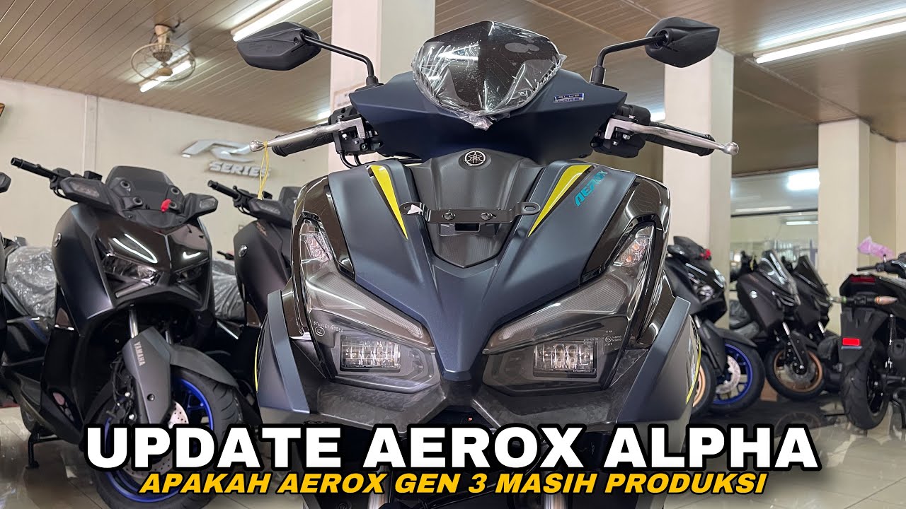 REVIEW SIMPLE AEROX ALPHA CYBER CITY 2025 || Cang Zainal - YouTube