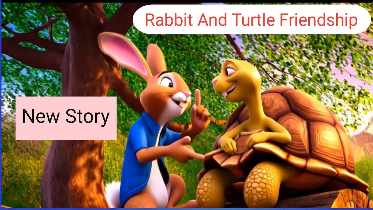 Rabbit And Turtle Story l Khargosh or Kachua ki kahani l New Story ...