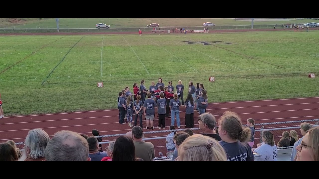 Liberty Eagles Choir National Anthem 9/26/25 - YouTube