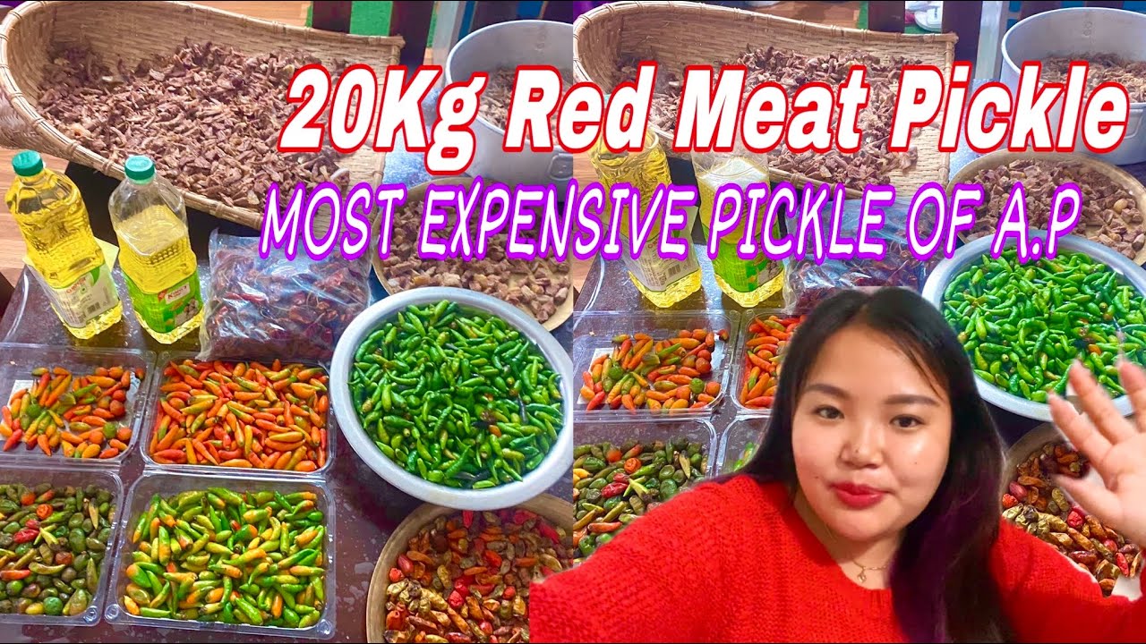 LUKTIR,YAMTAR, Most expensive & Loved MEAT PICKLE of Arunachal Pradesh ...