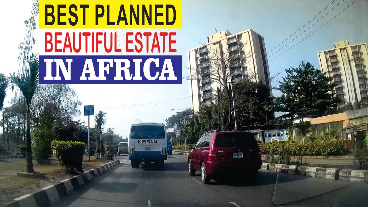 Driving Around Festac Town Lagos | Best Planned Beautiful Estate In ...