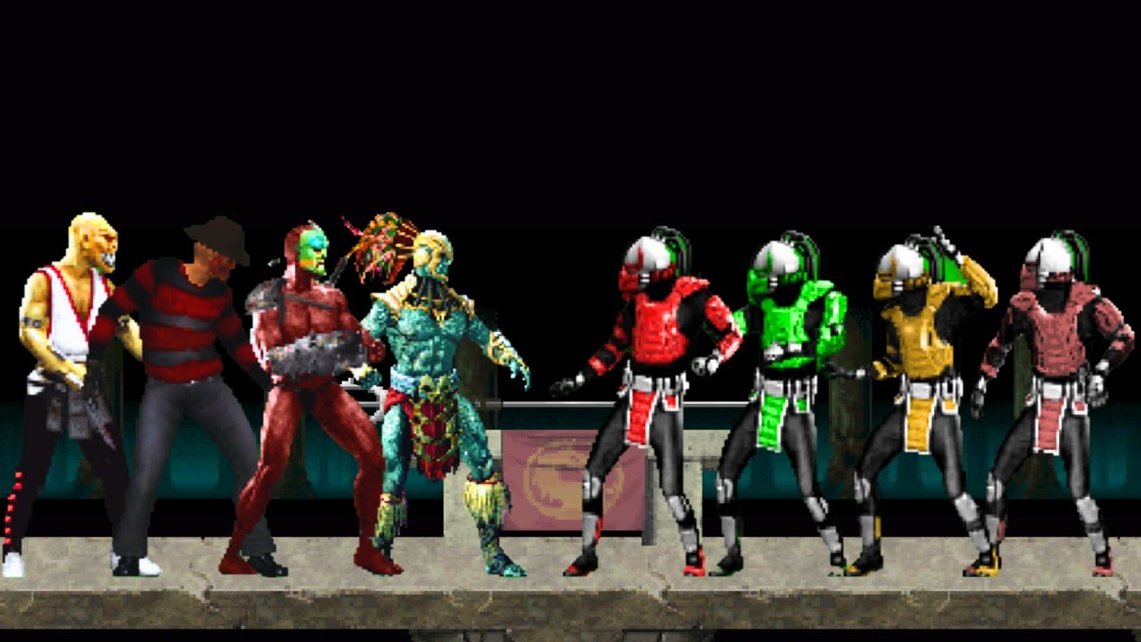 🎮 Mortal Kombat 🔥 Baraka Team vs Cyber Tremor Team ☣️ Epic Fight - YouTube