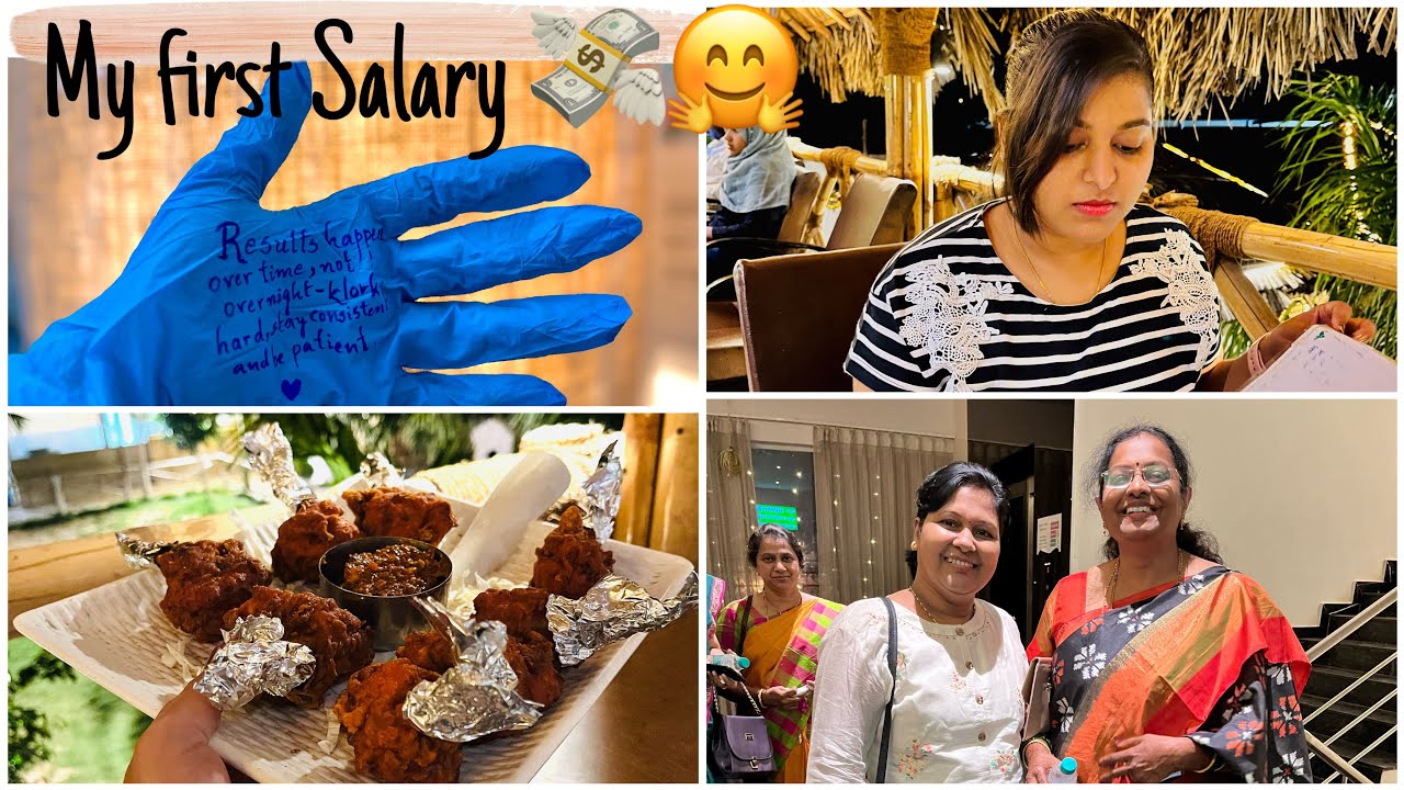 My first Salary 💵 | Dinner with family♥️ | Wedding anniversary | Daily ...