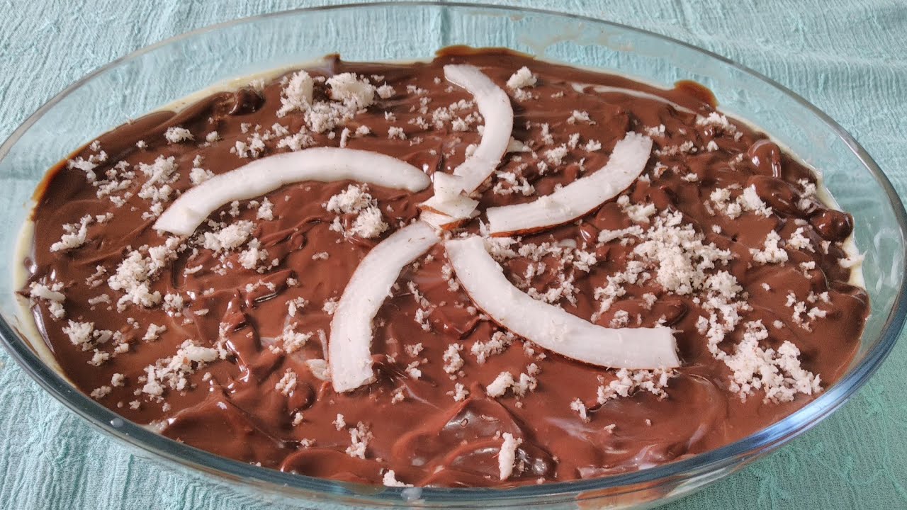 PAVÊ DE COCO (Feito com pão de forma) Deliciosoooo/ PAVE COCONUT - YouTube