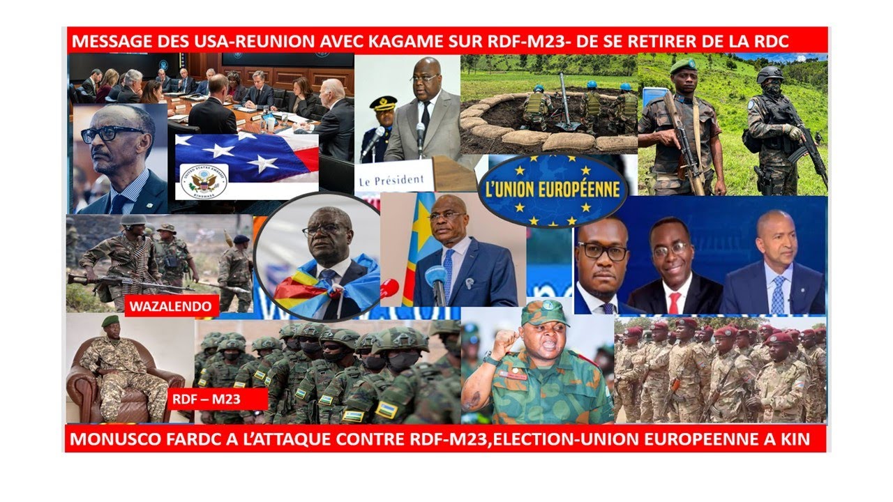 6/11/MESSAGE DES USA A KAGAME SUR RDF-M23,FARDC-MONUSCO CONTRE RDF-M23 ...