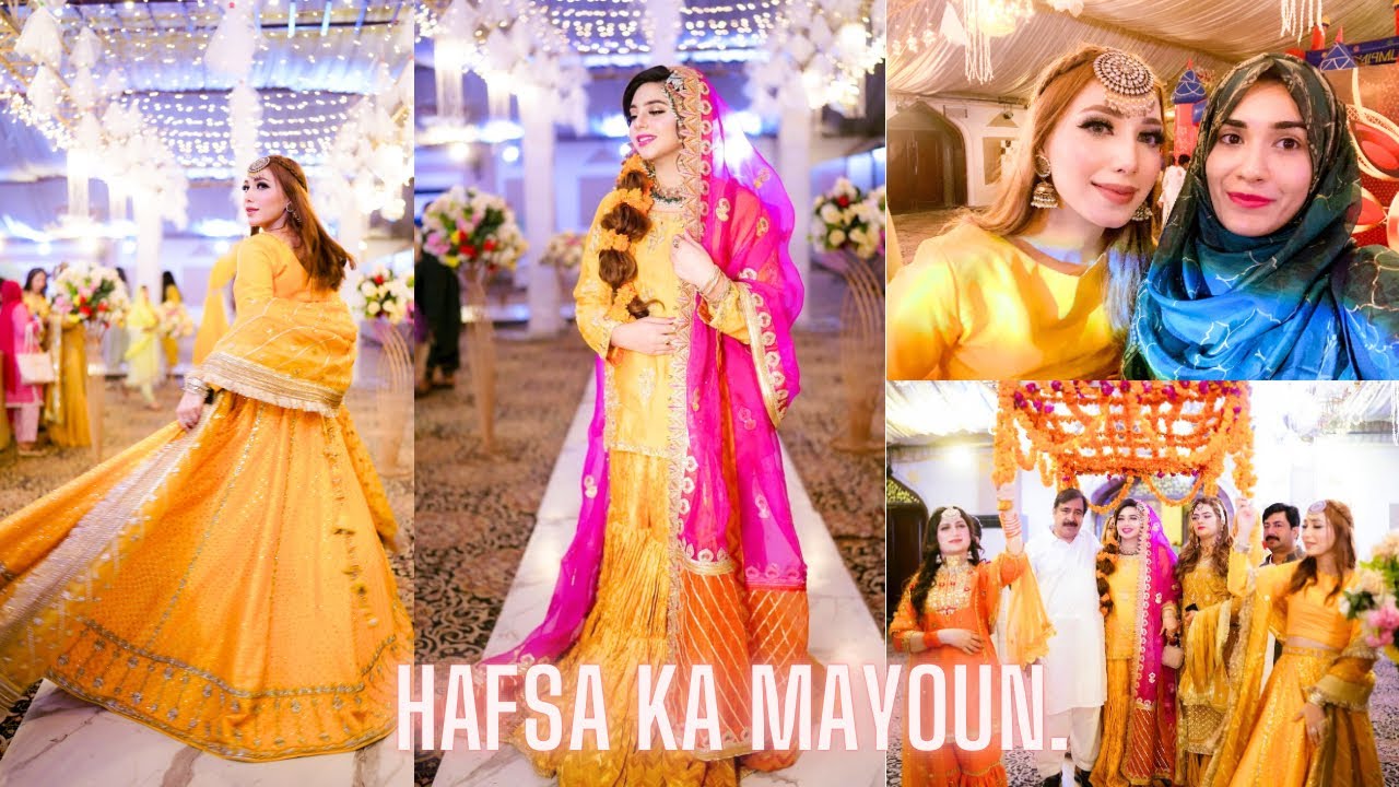 Hafsa ka mayoun | went to khanpur for Events | shaina gull | hafsa ...