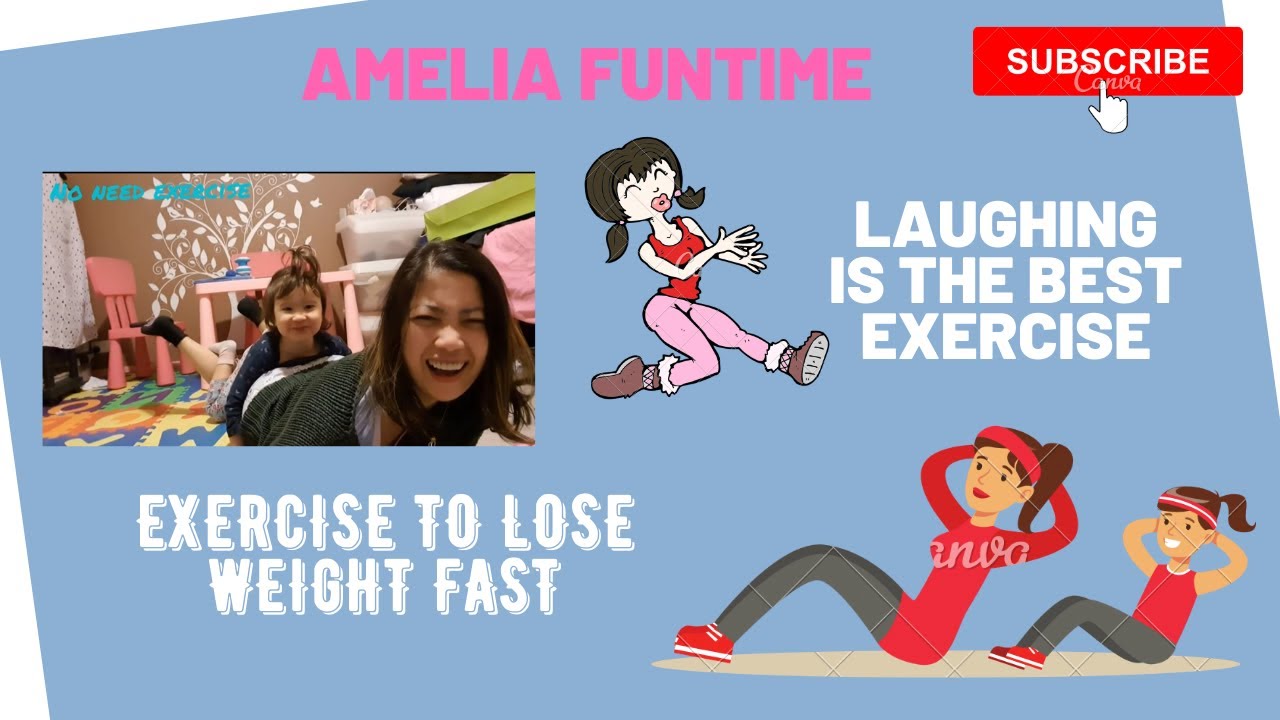 EXERCISE to lose weight FAST | Amelia FunTime - YouTube
