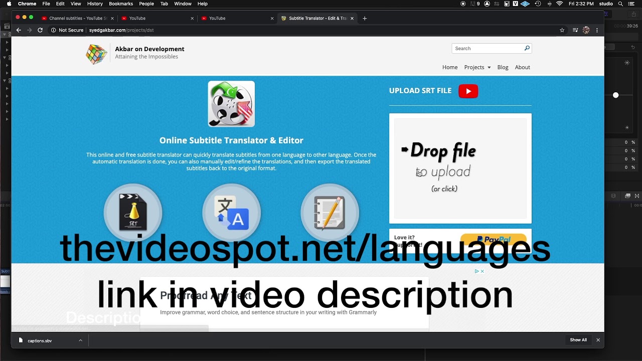 How to Add Spanish Subtitles - YouTube