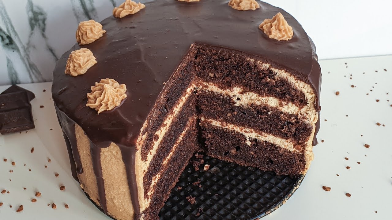 Mocha Cake - Tort Mokka - YouTube