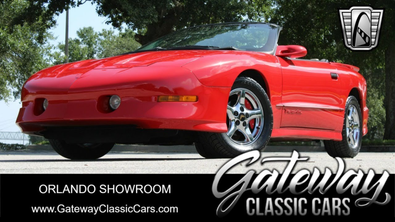 1995 Pontiac Firebird Convertible For Sale at Gateway Classic Cars of ...
