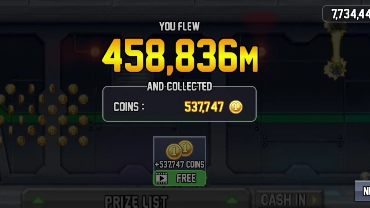 Jetpack Joyride Secret Ending??? Final Parts 458,836 Score 3rd Highest ...
