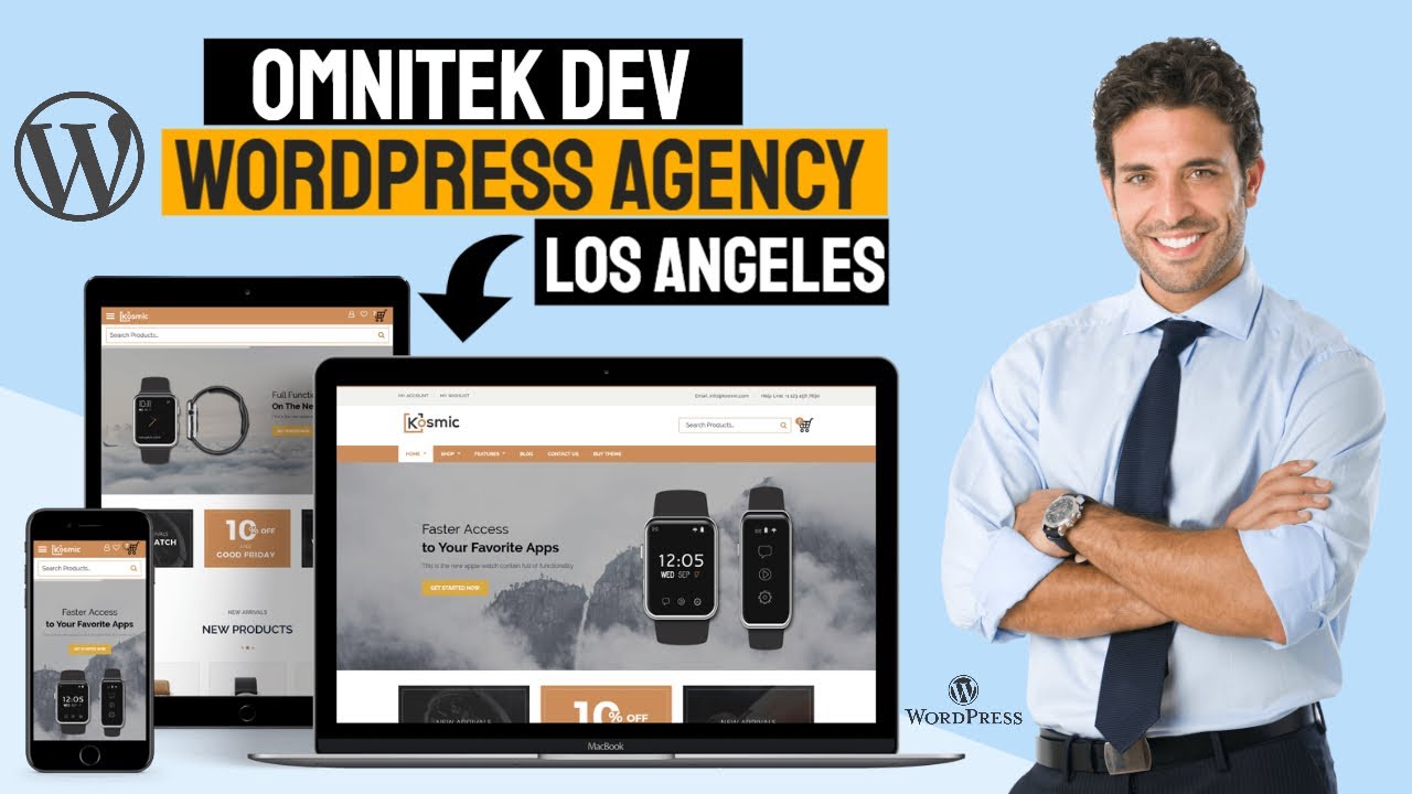 Wordpress Agency Los Angeles - Wordpress Web Design Los Angeles - YouTube