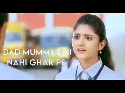 Dad Mummy Hai Nahi Ghar Pe Video || School Love Story Video - YouTube