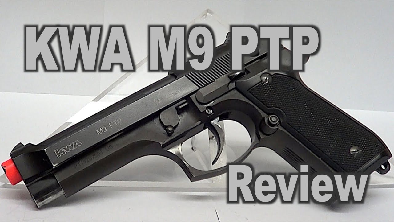 KWA M9 PTP Pistol Review - YouTube