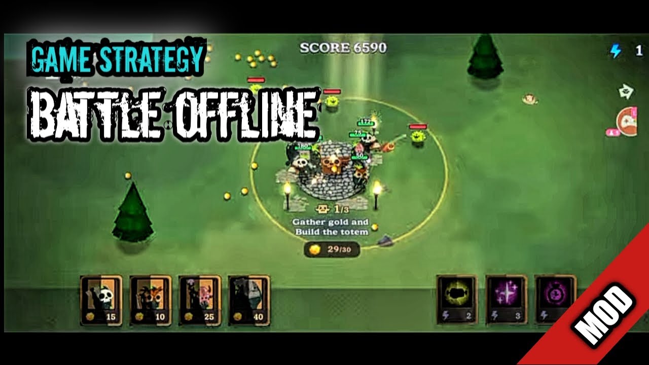 🔴 live || review game strategi battle offline mod - YouTube