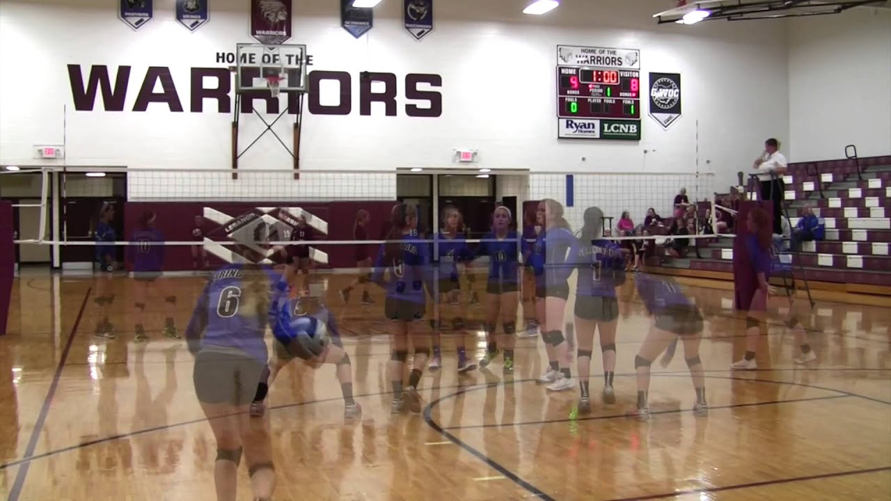 8th Grade Springboro Volleyball vs Lebanon White 100814 - YouTube
