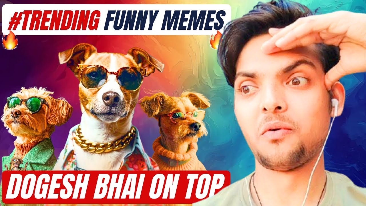 DOGESH BHAI ON TOP 🗿🔥| Funny Dog Memes Reaction Ep.31 #thevpreacts # ...